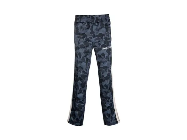 Palm Angels Night Camo Track Pants - Blue/black