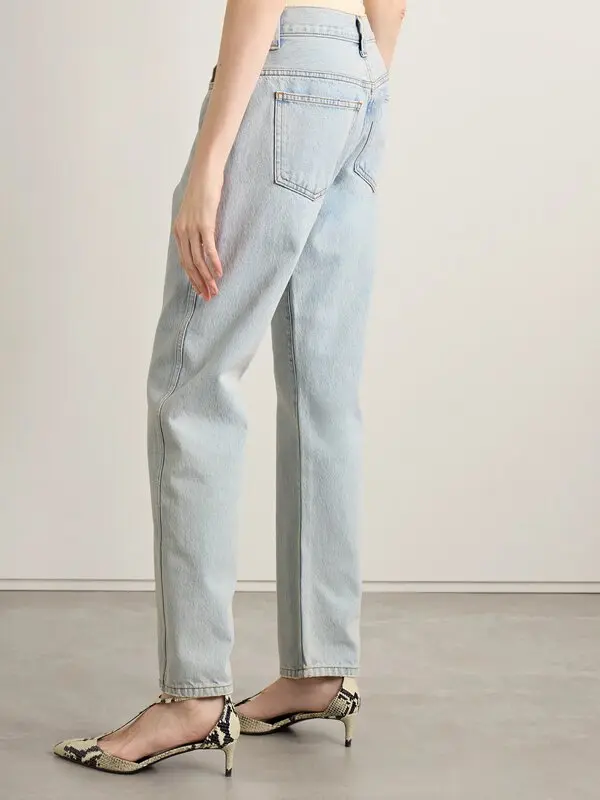 Khaite Callum Mid-rise Straight-leg Jeans