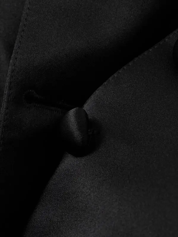 Dolce & Gabbana Padded Silk-satin Blazer