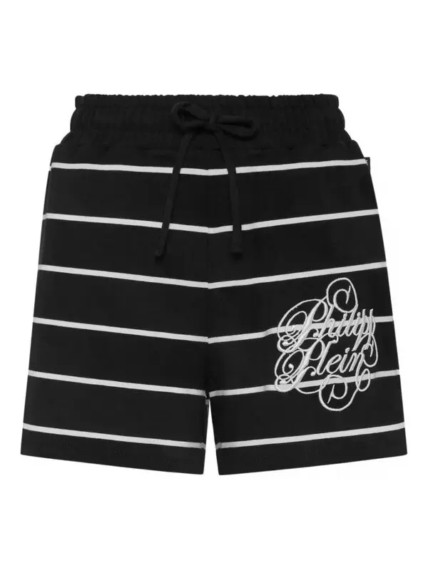 Philipp Plein Striped Shorts