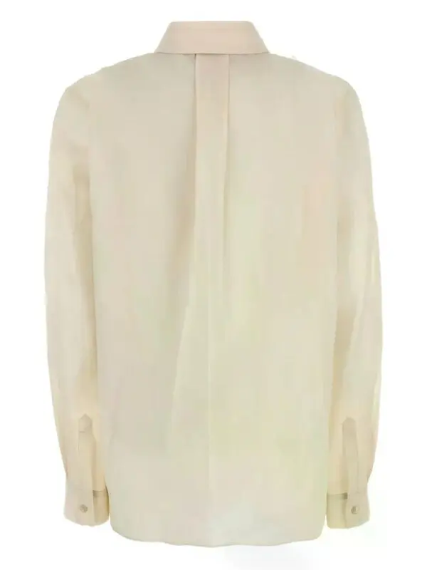 Alberta Ferretti Appliqué-detail Cotton Shirt
