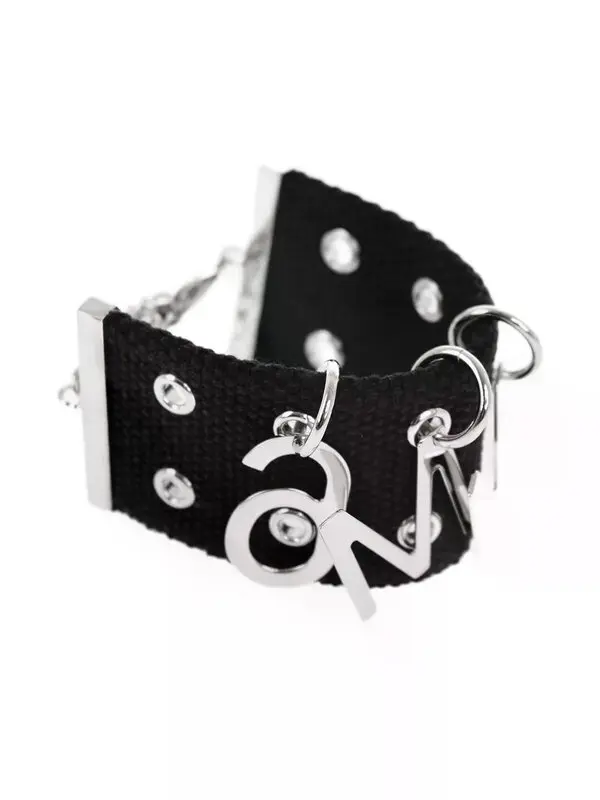 MAISON MARGIELA Logo Charm Bracelet