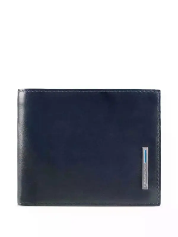 PIQUADRO Leather Cardholder - Blue