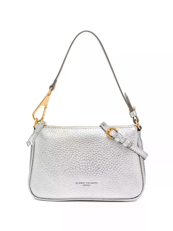 GIANNI CHIARINI Brooke Shoulder Bag - Silver