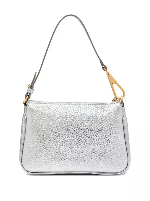 GIANNI CHIARINI Brooke Shoulder Bag - Silver