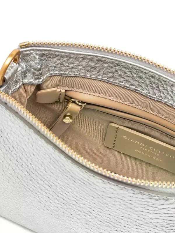 GIANNI CHIARINI Brooke Shoulder Bag - Silver