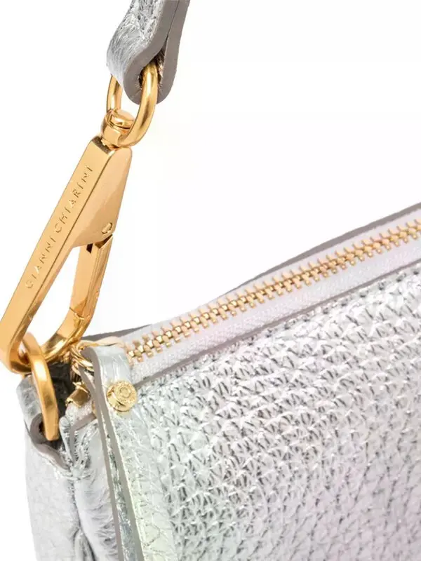 GIANNI CHIARINI Brooke Shoulder Bag - Silver