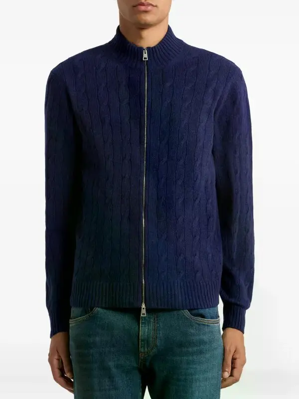 Etro Cashmere Cardigan - Blue