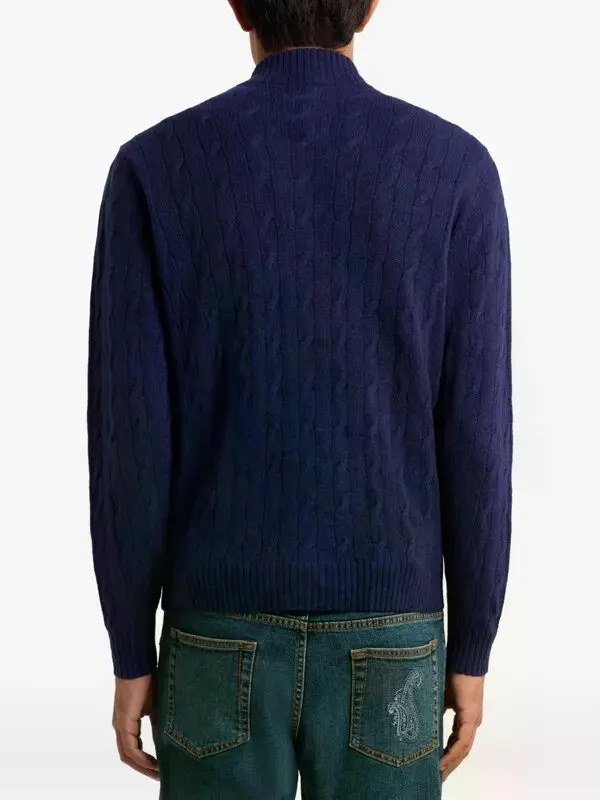Etro Cashmere Cardigan - Blue