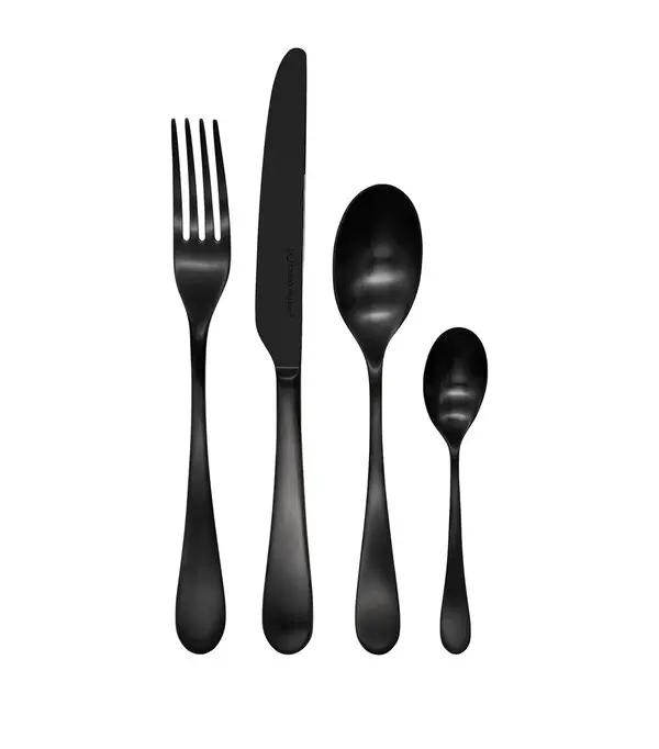 STUDIO WILLIAM Satin Mulberry 24-piece Cutlery Set