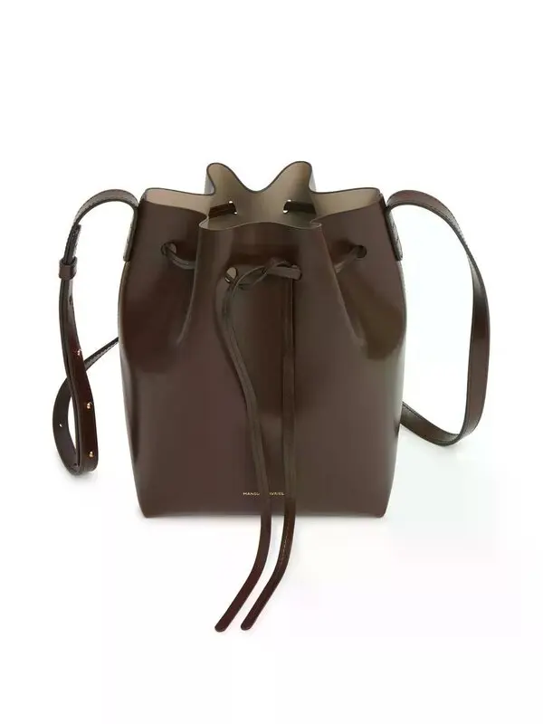 MANSUR GAVRIEL Mini Bucket Bag - Brown