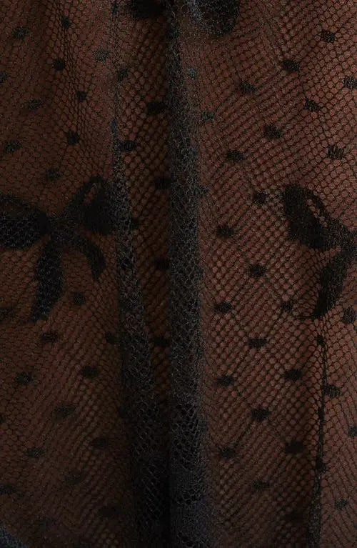 KILO BRAVA Sheer Mesh Teddy