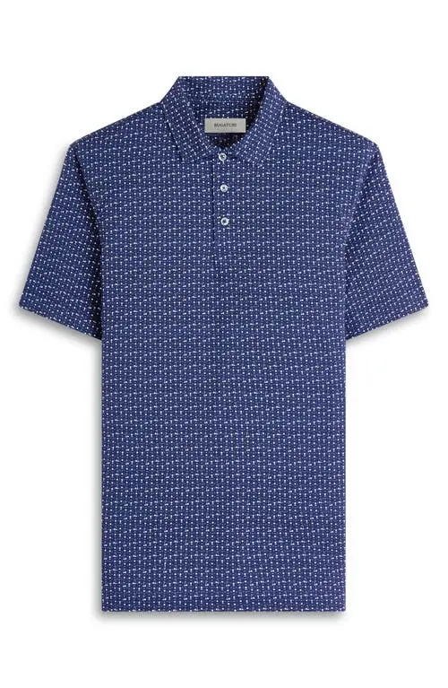 Bugatchi Victor Ooohcotton® Golf Print Polo