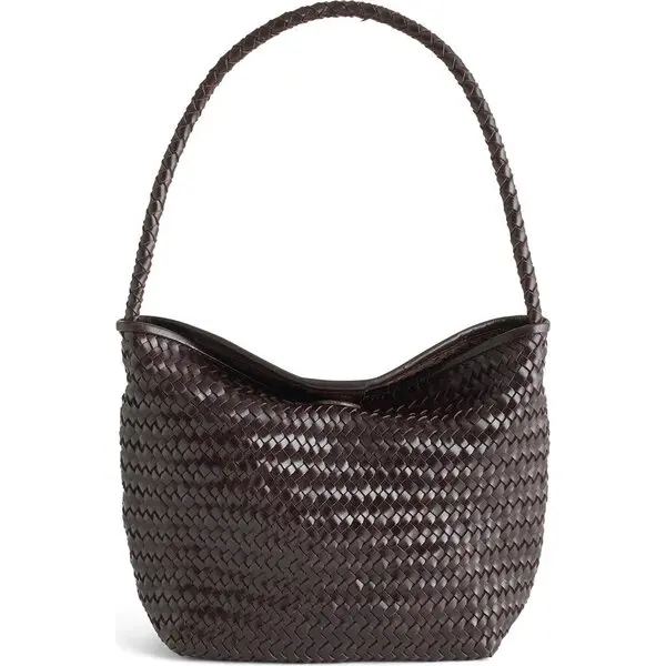 Madewell Handwoven Leather Shoulder Bag