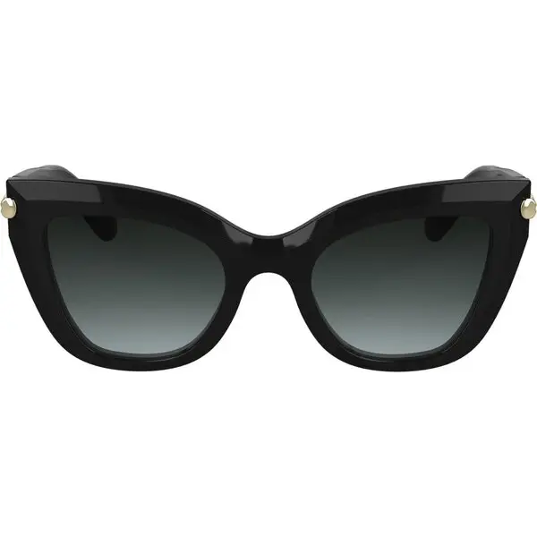 Longchamp Roseau Cat Eye Sunglasses - Black