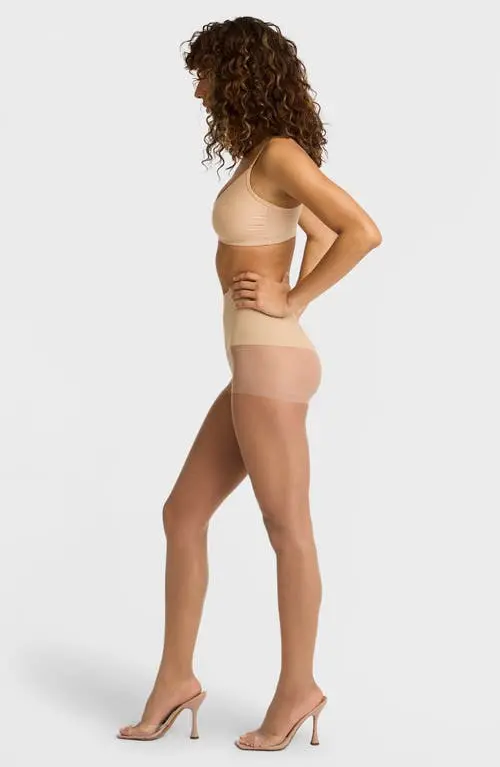 Commando Highlighter Sheer Tights - Rose Gold