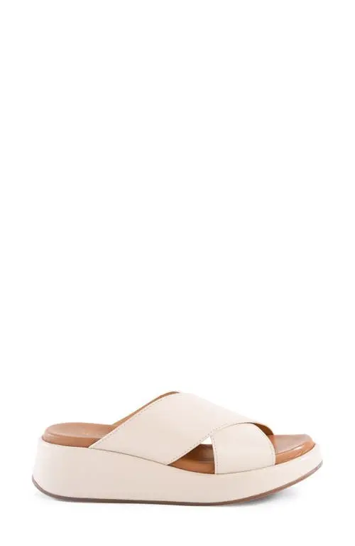 Seychelles Key Largo Wedge Slide Sandal - Off White