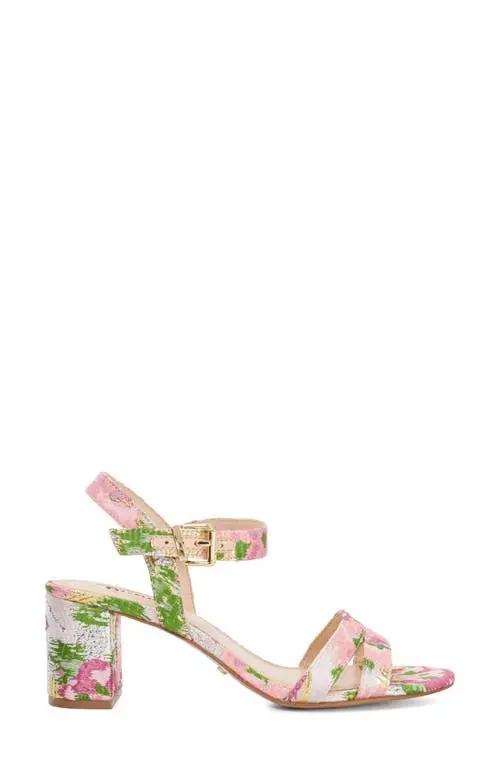 Dune London Merisa Floral Sandals - Pink