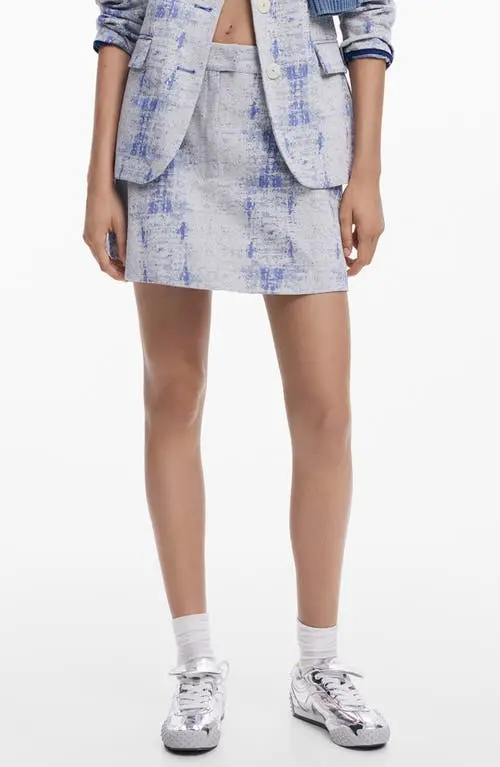 Desigual Distressed Mini Skirt
