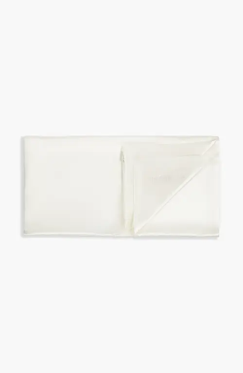 FLUFFCO | HOTEL COMFORT Silk Pillowcase - King / White