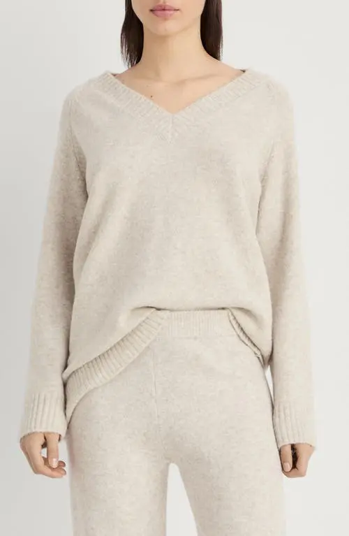 Mango Oversize V-neck Sweater