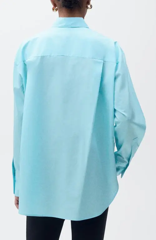 Mango Oversized Poplin Shirt