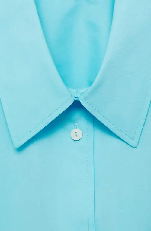 Mango Oversized Poplin Shirt