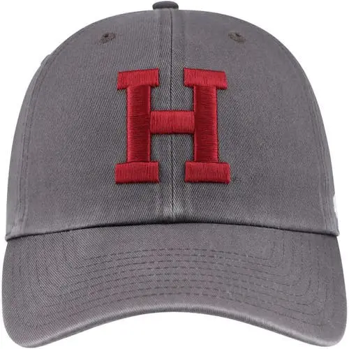 '47 Harvard Crimson Embroidered Cotton Baseball Cap