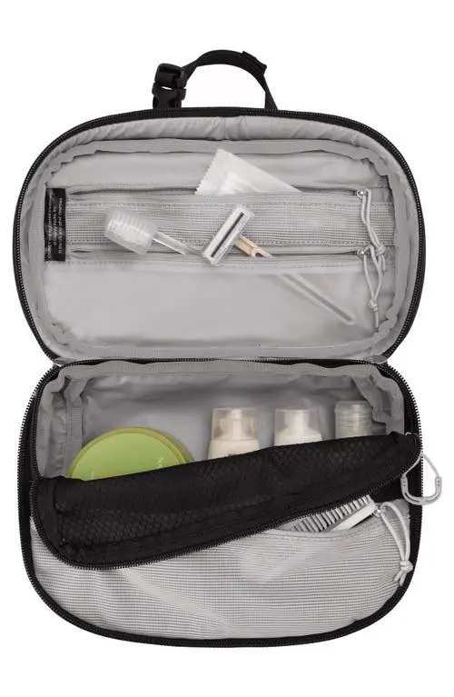OSPREY Transporter Toiletry Kit - Raven Black/black
