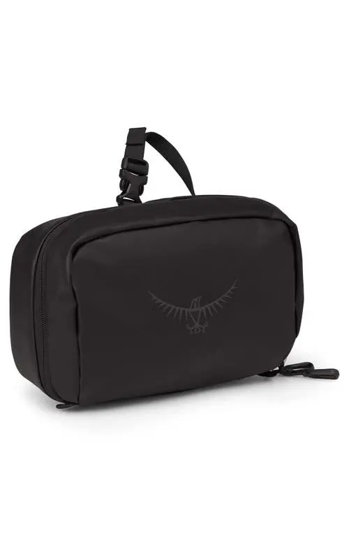 OSPREY Transporter Toiletry Kit - Raven Black/black