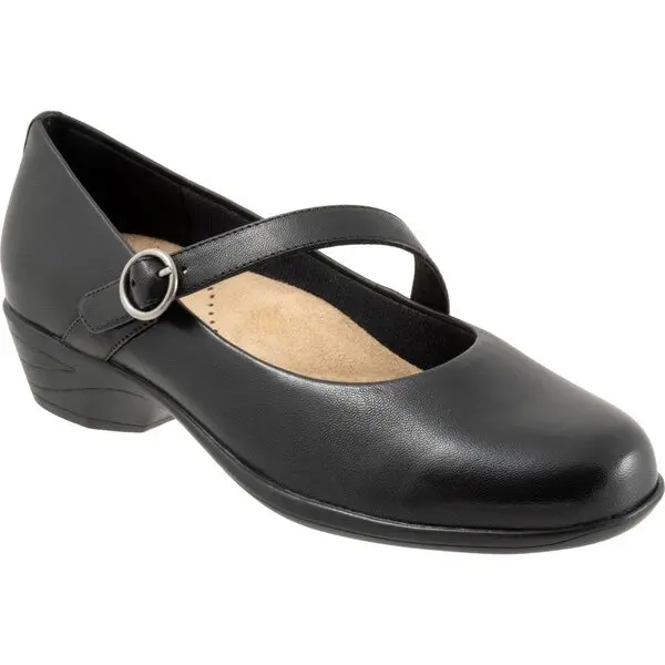 Trotters Rochelle Mary Jane Pump - Black