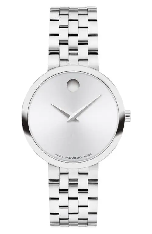 Movado Museum Classic Bracelet Watch - Silver