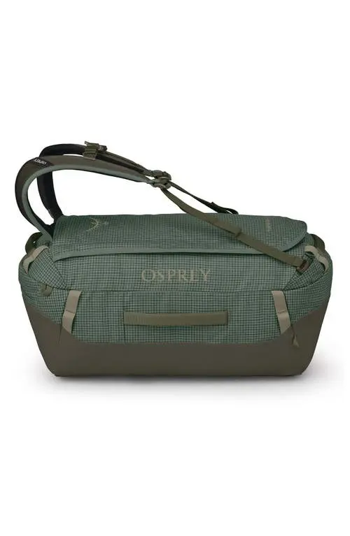 OSPREY Transporter 40-liter Duffle Carry-on Luggage - Pine Leaf/earl Grey