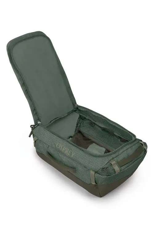 OSPREY Transporter 40-liter Duffle Carry-on Luggage - Pine Leaf/earl Grey