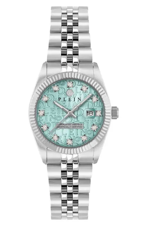 Philipp Plein Date Superlative Crystal Bracelet Watch