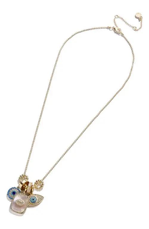 Baublebar Evil Eye Charm Necklace