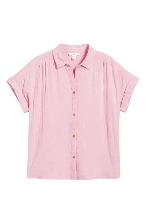 BEACHLUNCHLOUNGE Rowan Cotton Button-up Shirt