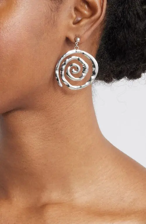 VIDAKUSH Swirl Drop Earrings