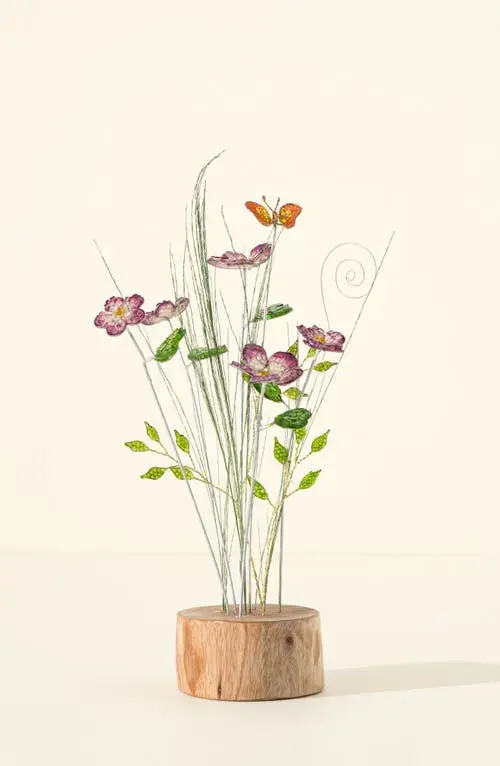 UNCOMMON GOODS Birth Month Wildflower Bouquet - February - Violet
