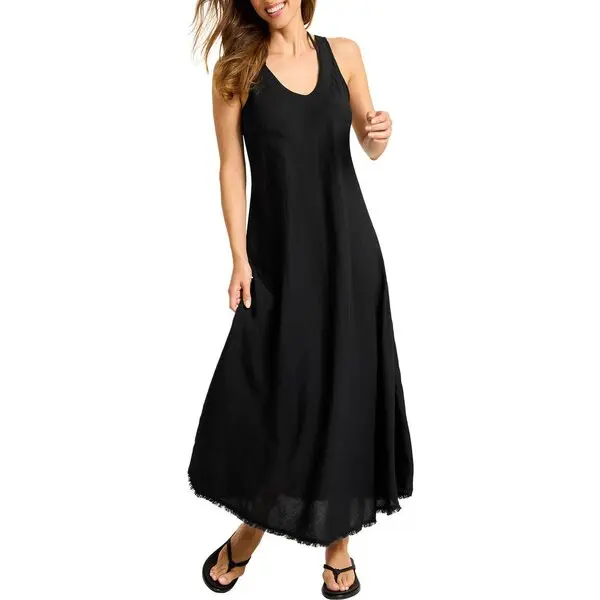 Tommy Bahama St. Lucia Midi Dress - Black