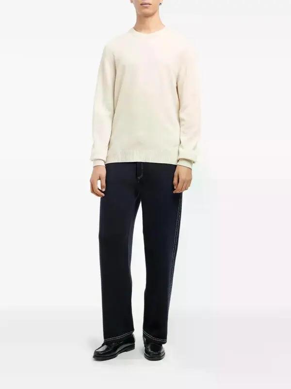 BARRIE B-label Sweater - White
