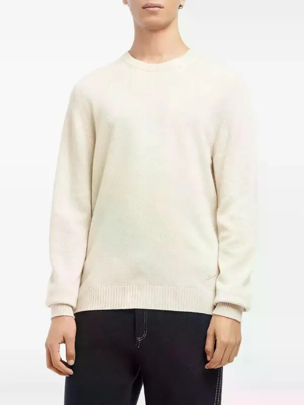 BARRIE B-label Sweater - White