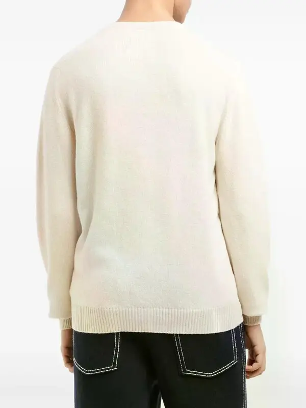 BARRIE B-label Sweater - White