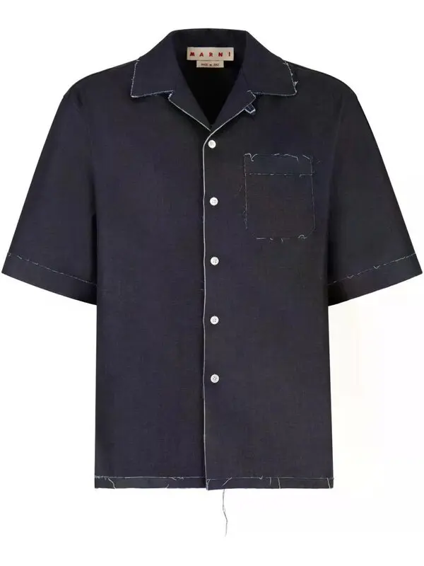 Marni Denim Short-sleeve Shirt