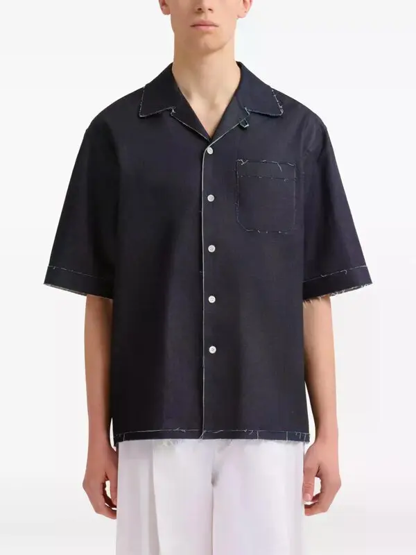 Marni Denim Short-sleeve Shirt