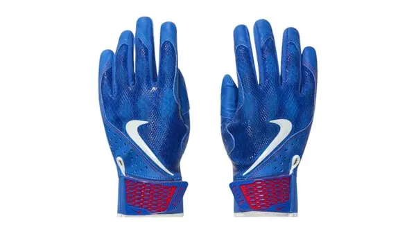 Nike Alpha Elite Batting Gloves - Blue