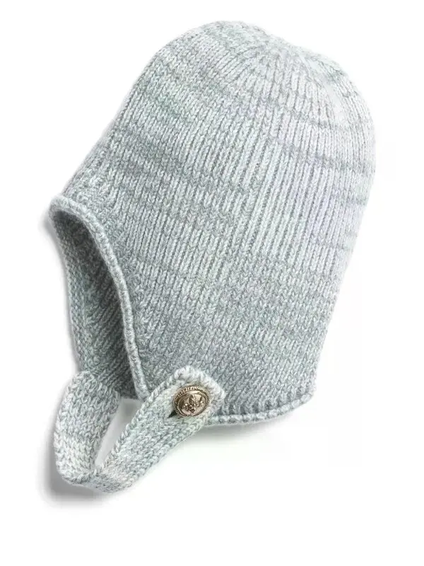 BARRIE Knitted Bonnet - Grey