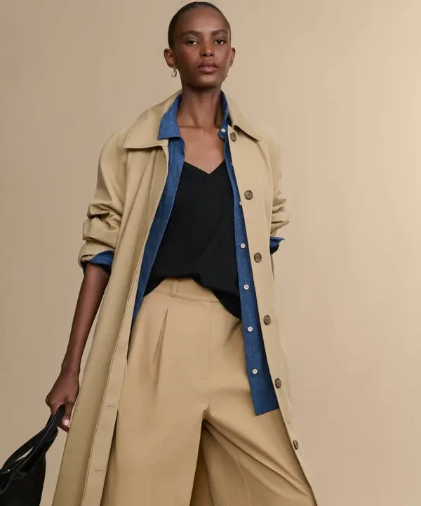 Jenni Kayne Leo Trench Coat - Khaki