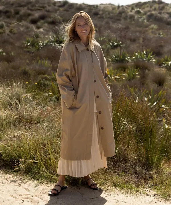 Jenni Kayne Leo Trench Coat - Khaki