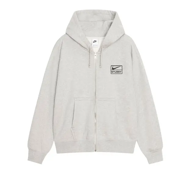 Nike X Stussy Stone Washed Fleece Zip Hoodie